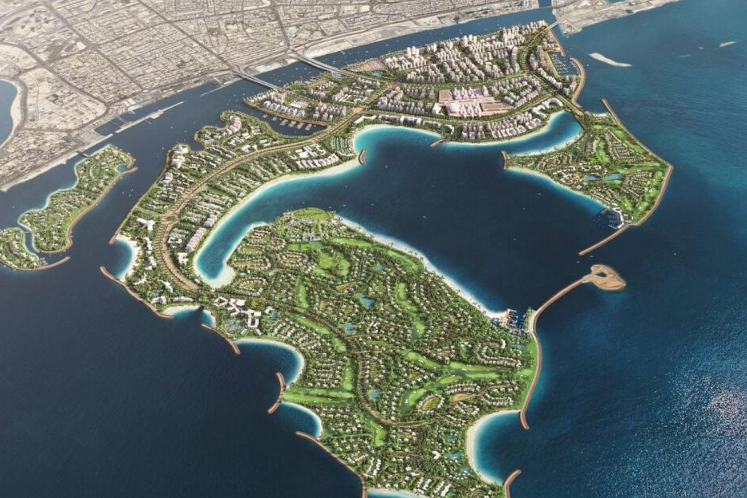 Masterplan Dubai Islands - Terra Nova Real Estate